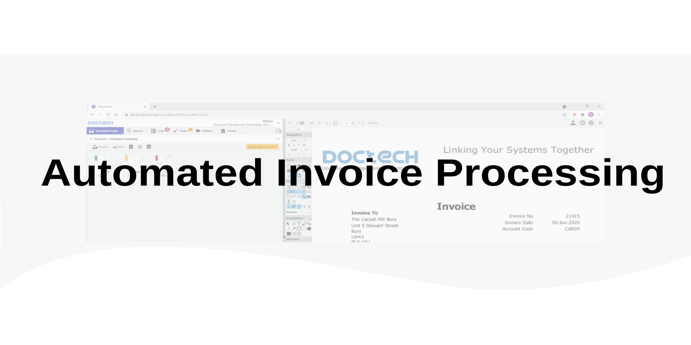 What is Automated Invoice Processing | Why Do I Need It | DocTech